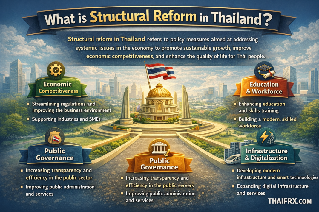 ปฏิรูปโครงสร้าง (Structural Reform) ของไทย คืออะไร? - THAIFRX.com